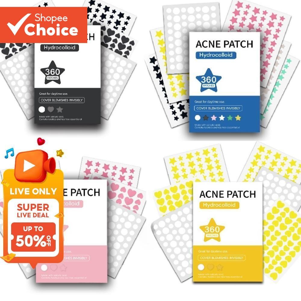 Pimple Patches For Face, Hydrocolloid Acne Pimple Patch For Covering ...