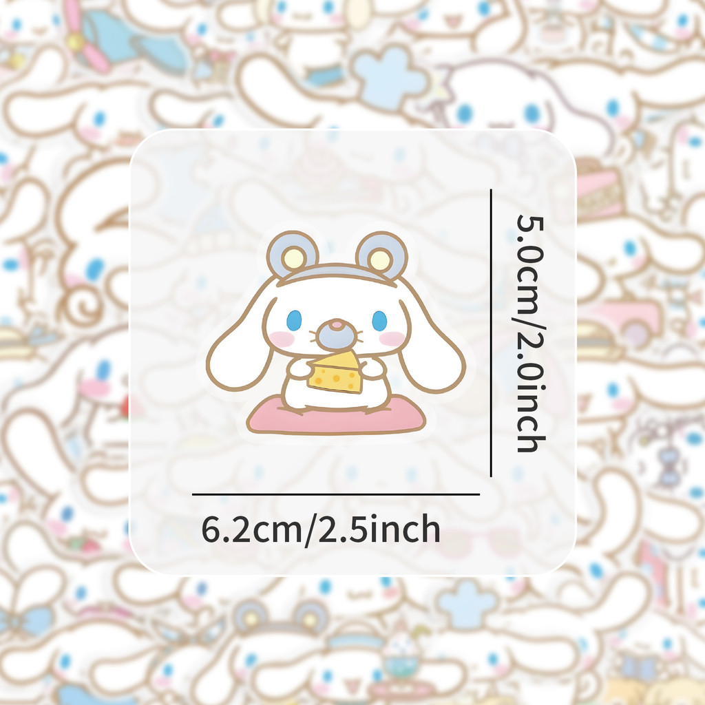 Durable Sticker Removable Sticker 50Pcs Cinnamoroll Sticker Pack ...
