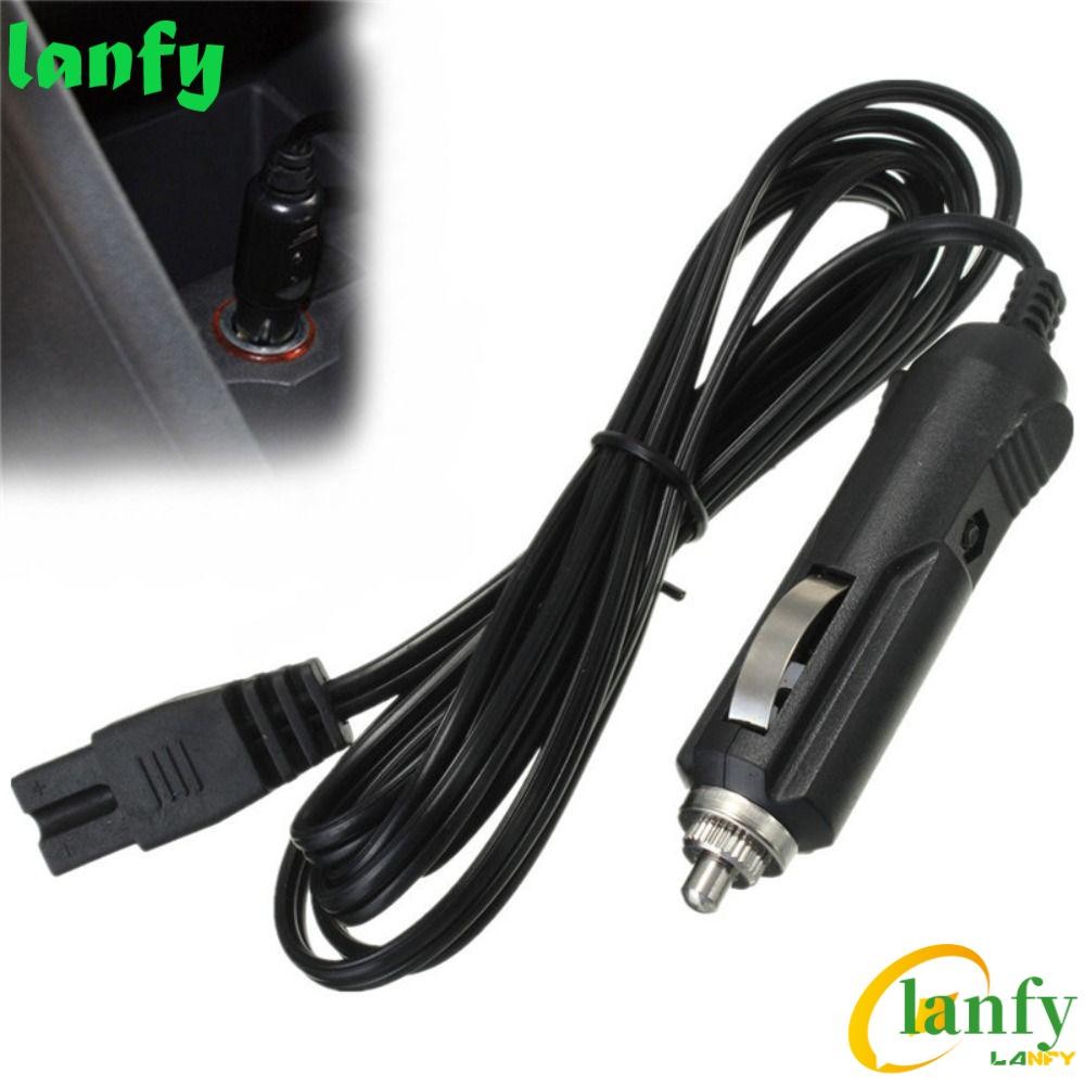 LANFY Car Refrigerator Lead Cable, Replacement Wire 2 Pin Lead Plug ...