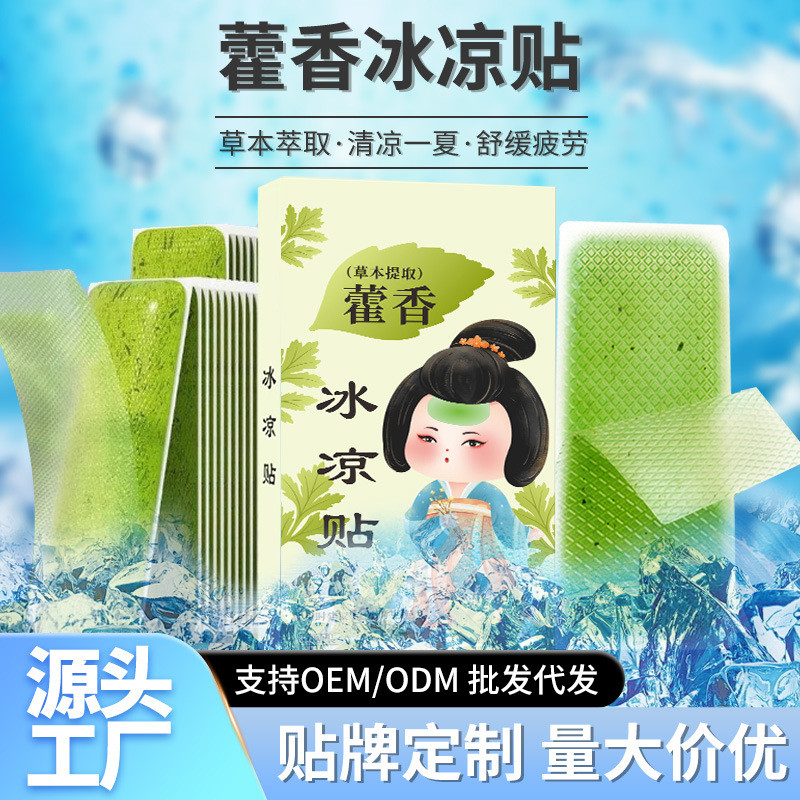 Huhouli Cooling Stickers Ice Stickers Cooling Stickers Hydrogel Heat ...