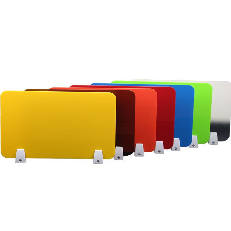 Office Desktop Baffle Table Partition Acrylic Screen Board Student Desk ...