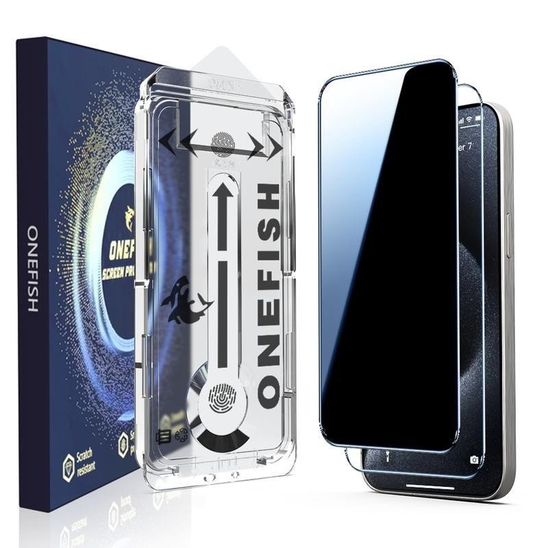 One Fish Screen Protector for iPhone, Fingerprint Proof Screen ...
