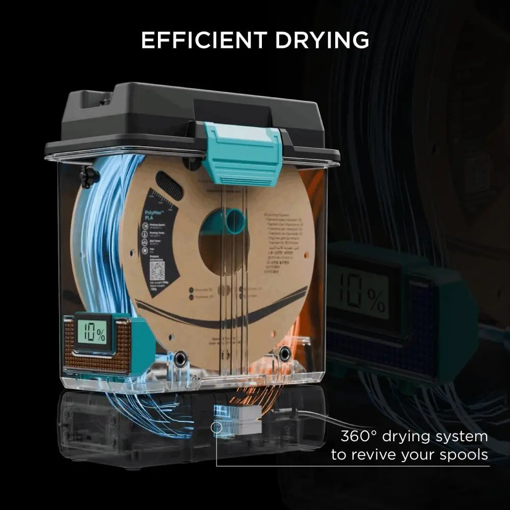 [NEW] For Polydryer From Polymaker 3d Print Filament Dryer Box 3d ...