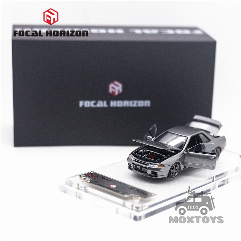 Focal Horizon FH 1:64 Skyline GT-R R32 S-Tune Grey limited999 Diecast ...