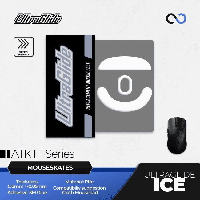 Meow Gaming Gear UltraGlide Ice ATK F1 Series Mouse Feet / Mouse Skate ...