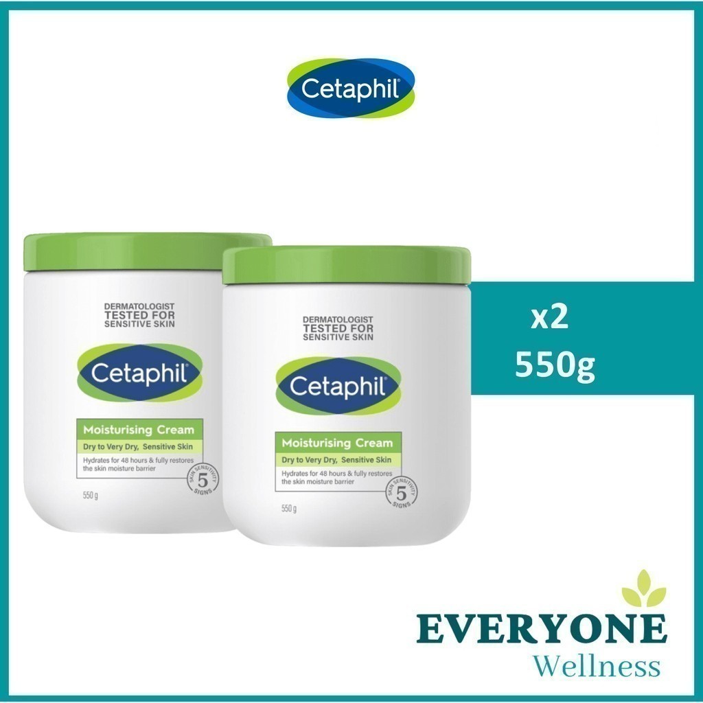 [Bundle of 2] Cetaphil Moisturizing Cream for Dry to Very Dry Skin ...