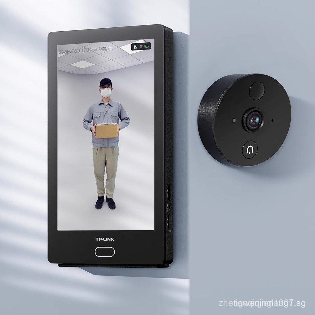 Tp-link TP-LINK Wireless Network Video Doorbell Camera with Display ...