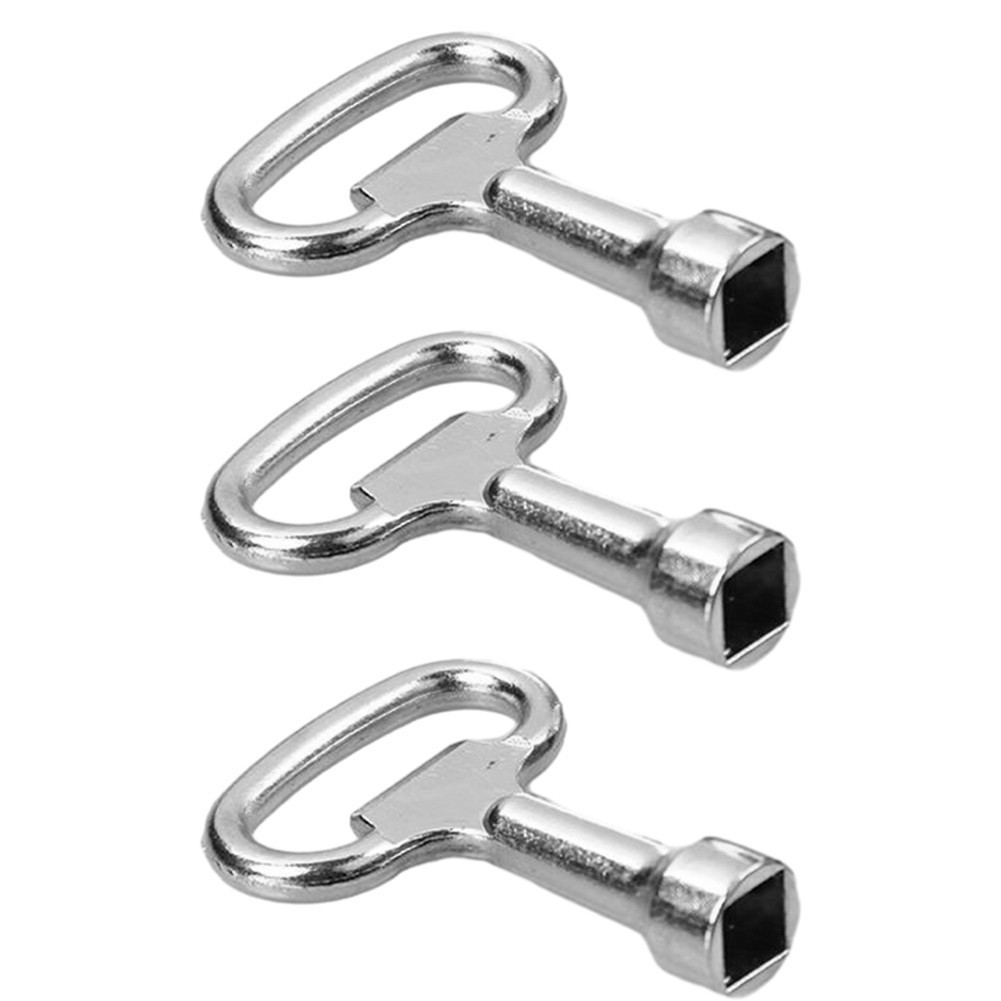 [HOT] Square Key 3Pcs Square Key Water Tap 8mm Vent key Heating Key ...
