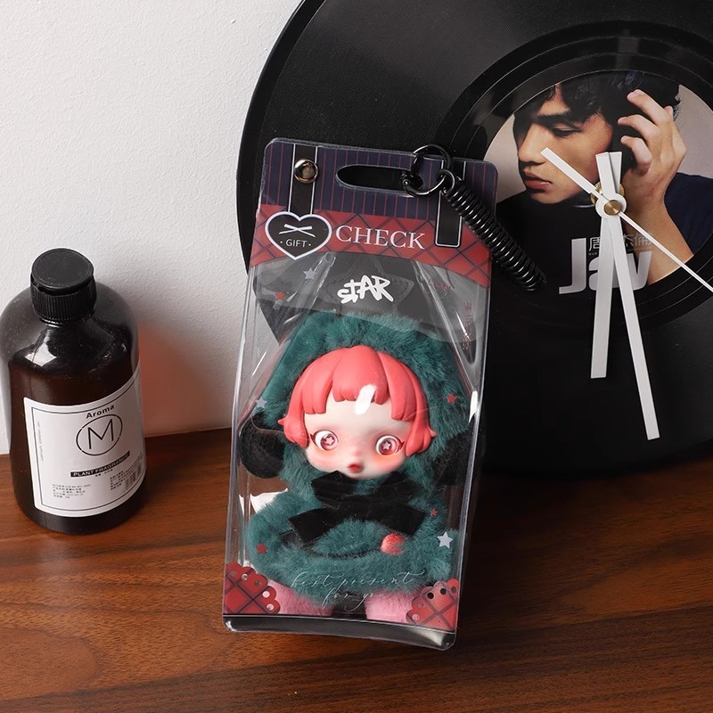 New Cola Labubu Cover Transparent Labubu Doll Display Bag Cartoon ...