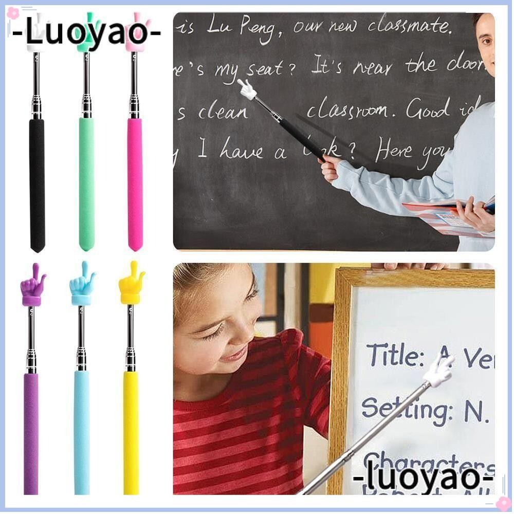 LUOYAO Teaching Stick Educational Learning Toys Telescopic Rod Finger ...