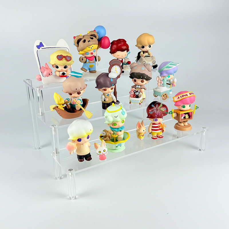 2025Hot-Selling High-Value Figurine Cosmetics Step Acrylic Display ...