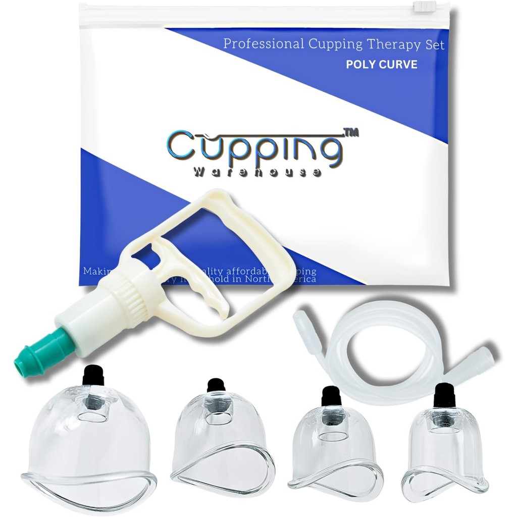Cupping Warehouse® Poly Curve™ Cups- 4 Sizes Curved Professional ...
