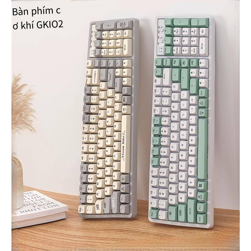 Three-mode Wired Hot Replaceable Mechanical Keyboard/Backlit Gaming ...