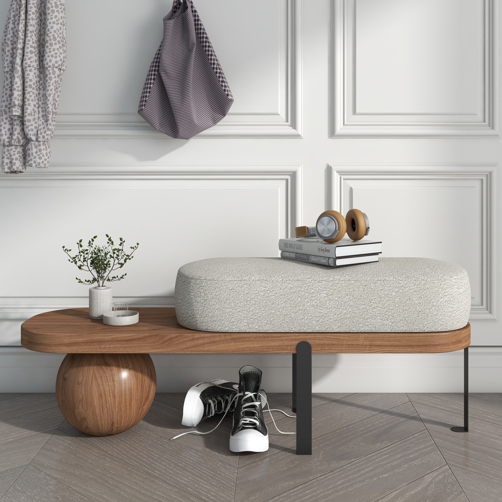 Nordic Solid Wood Shoe Changing Stools Simple Living Room Sofa Storage ...