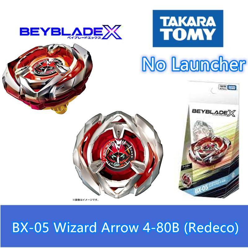 Original Takara Tomy Beyblade-X Booster BX-05 Wizard Arrow 4-80B (Redeco) | Shopee Singapore