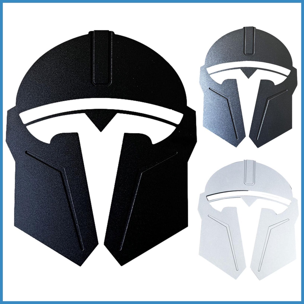 Mandalorian Emblem for Tesla Model 3/Y Mandalorian Metal Aluminum Alloy ...