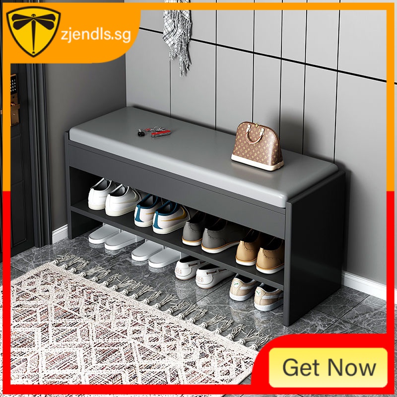 [48h Shipping] shoe changing stool can sit at the door of shoe cabinet ...