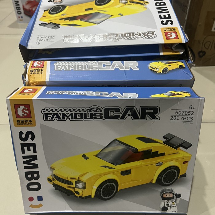 Sembo Famous Car Mercedes Benz 607052 (DAMAGED Dus) | Shopee Singapore