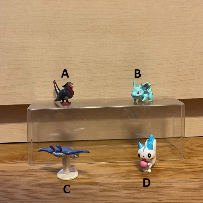 Pokemon Figure Moncolle - Swellow Nidorina Mantine Pachirisu - Var. A ...