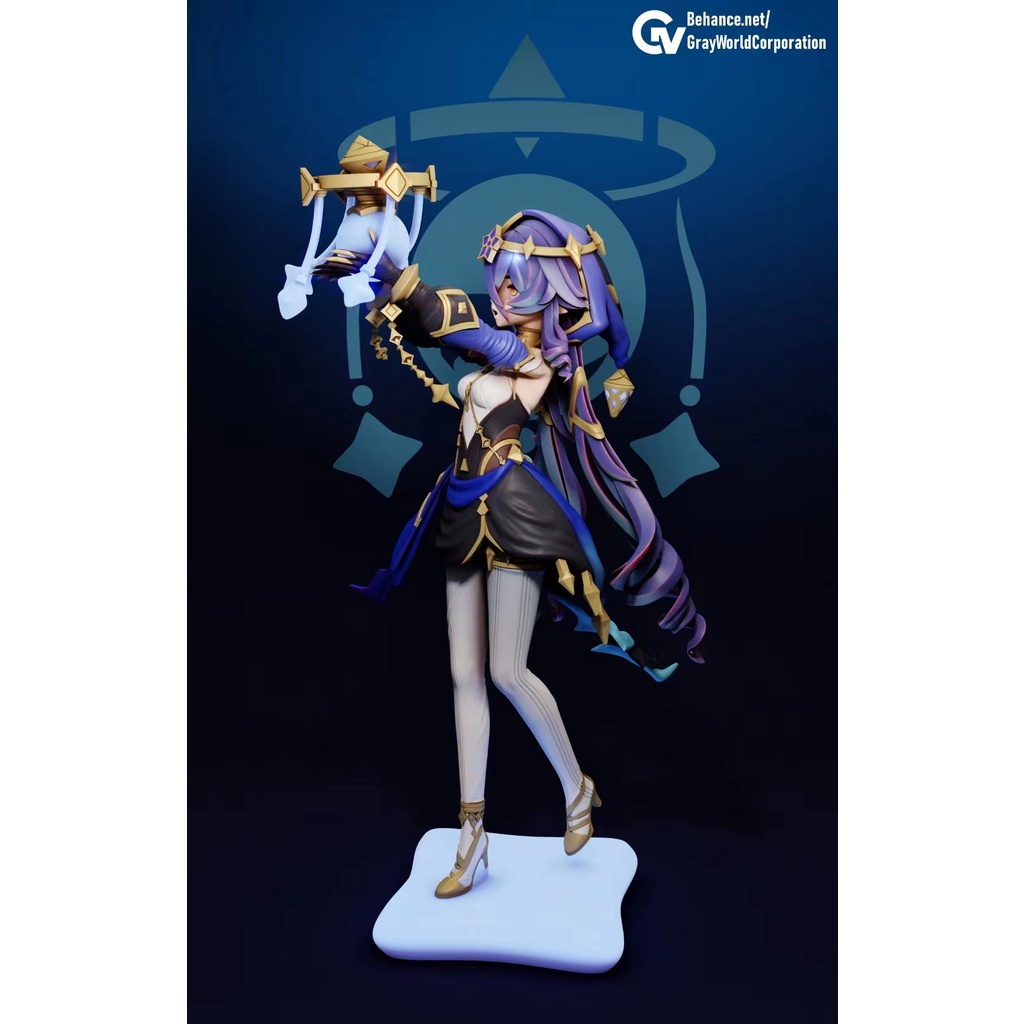 Unpainted Candace Garage Kit Genshin Impact Figure Unpainted Resin ...