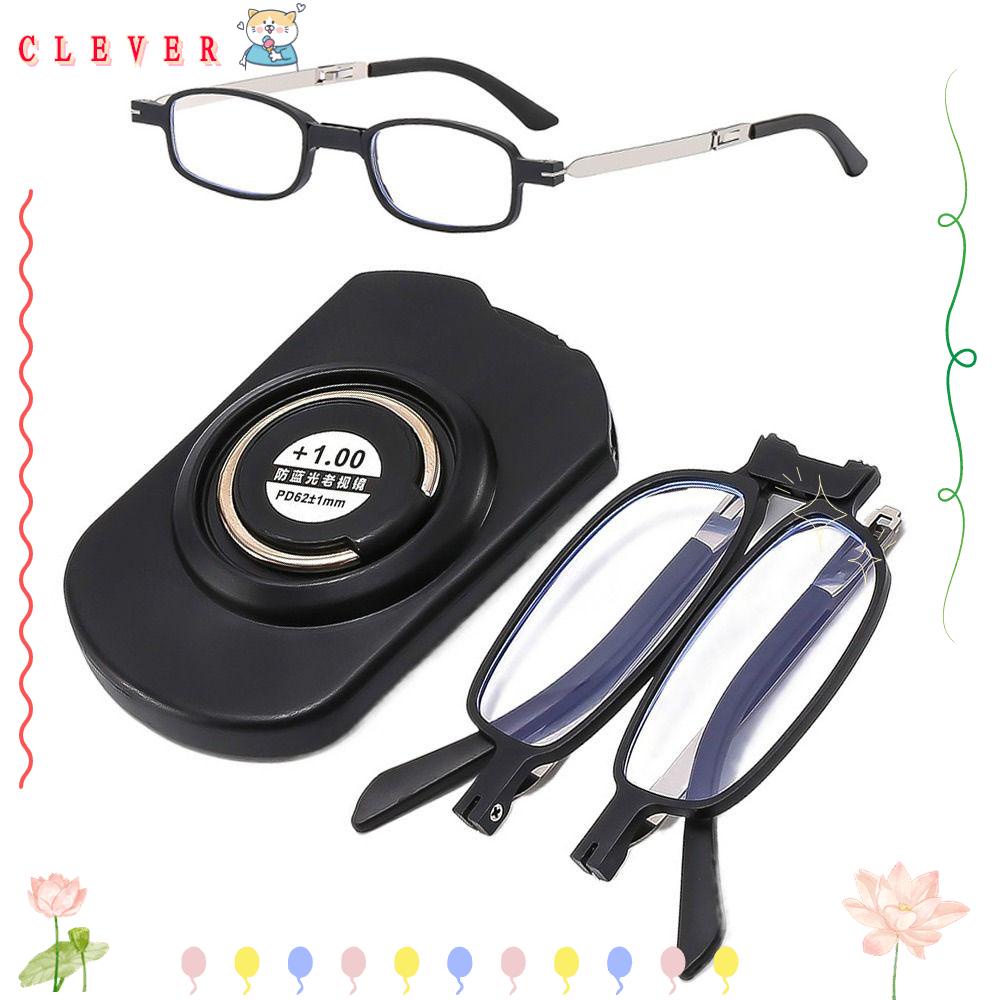 CLEVER Foldable Eyeglasses, With Phone Holder Blue Blocking Anti-Blue ...
