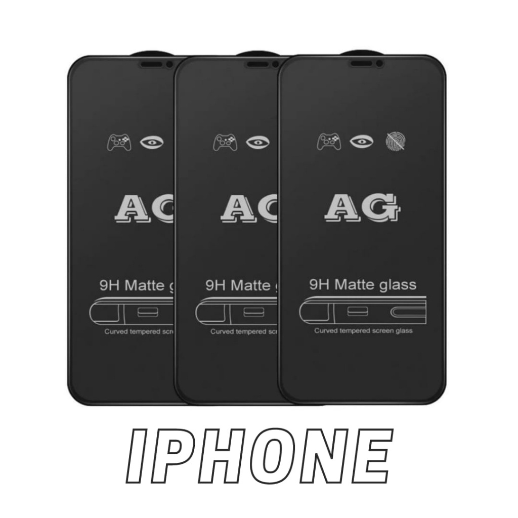 TEMPERED GLASS TG FULL SCREEN MATE AG TEMPERED GLASS MATTE (DOFF) Anti ...