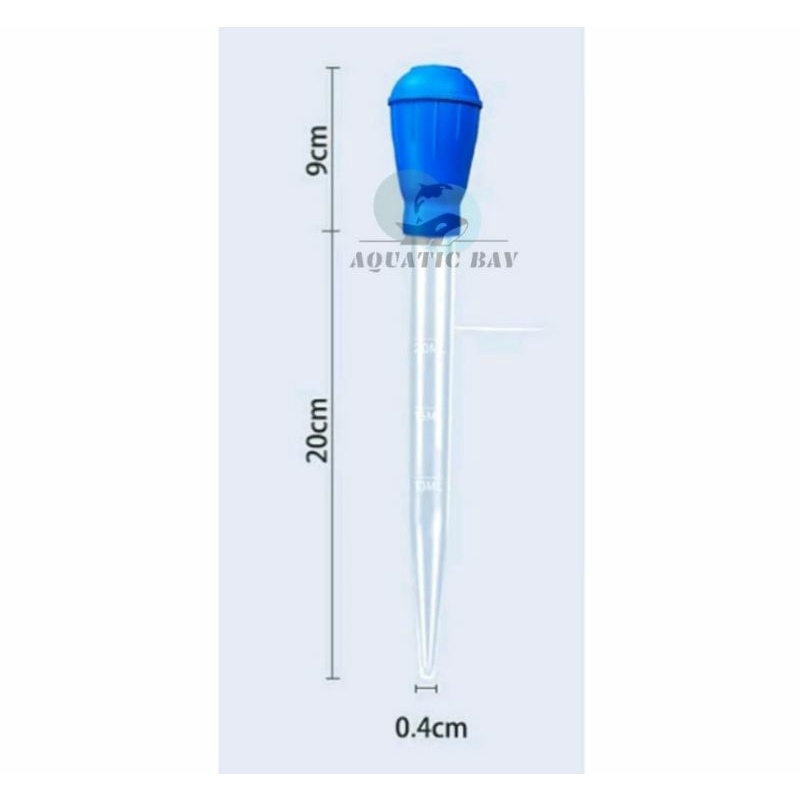 【Large Capacity】30ml Aquarium Dropper Pipette Multifunctional Suction ...