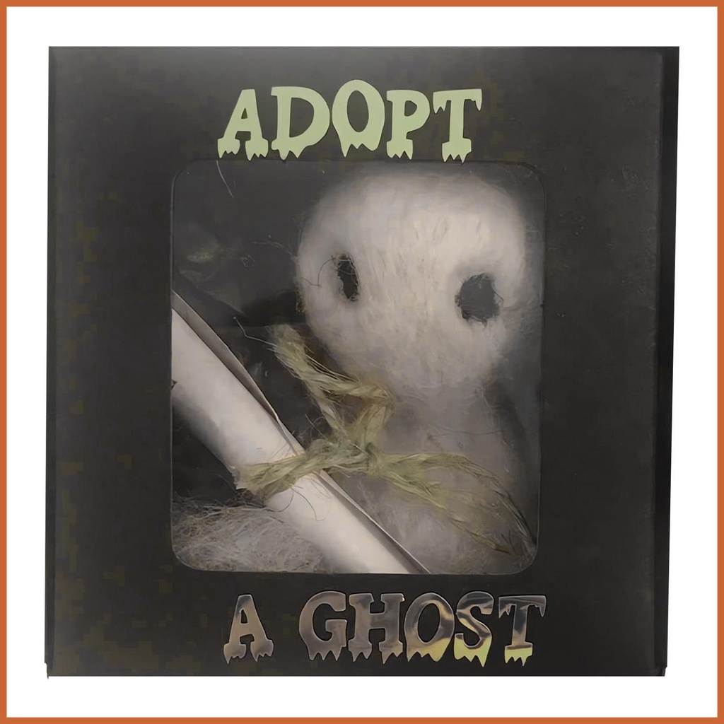 Miniature Ghost Adopt a Ghost in a Box with a Tiny Scroll Cute ...