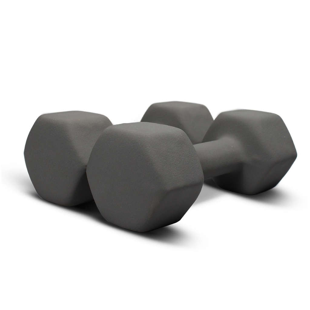 Durable Vinyl Dumbbell 1pc - Neoprene Coated, Compact, Home Gym ...