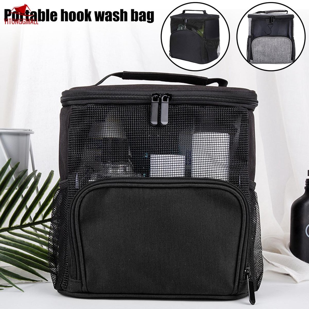 Shower Caddy Bag Portable Hanging Shower Tote Bags with Hook Travel ...