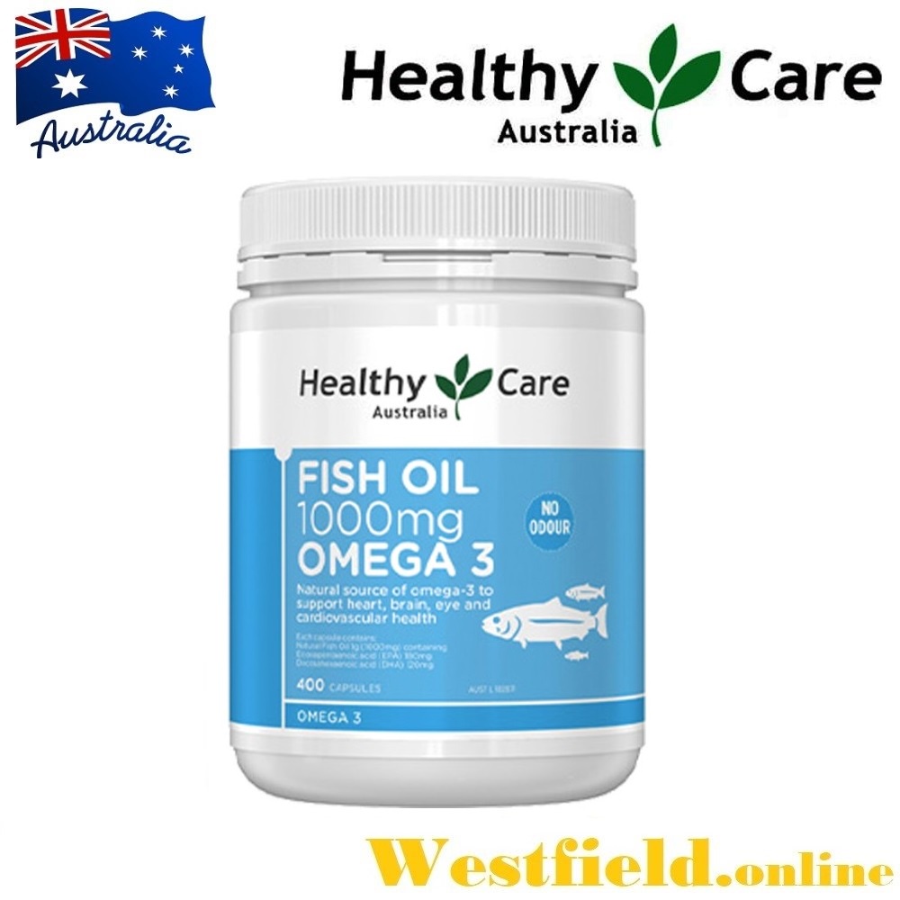 [Australia Import EXP 07/2026] Healthy Care Fish Oil 1000mg Omega 3 ( 400 Capsules ) | Shopee ...
