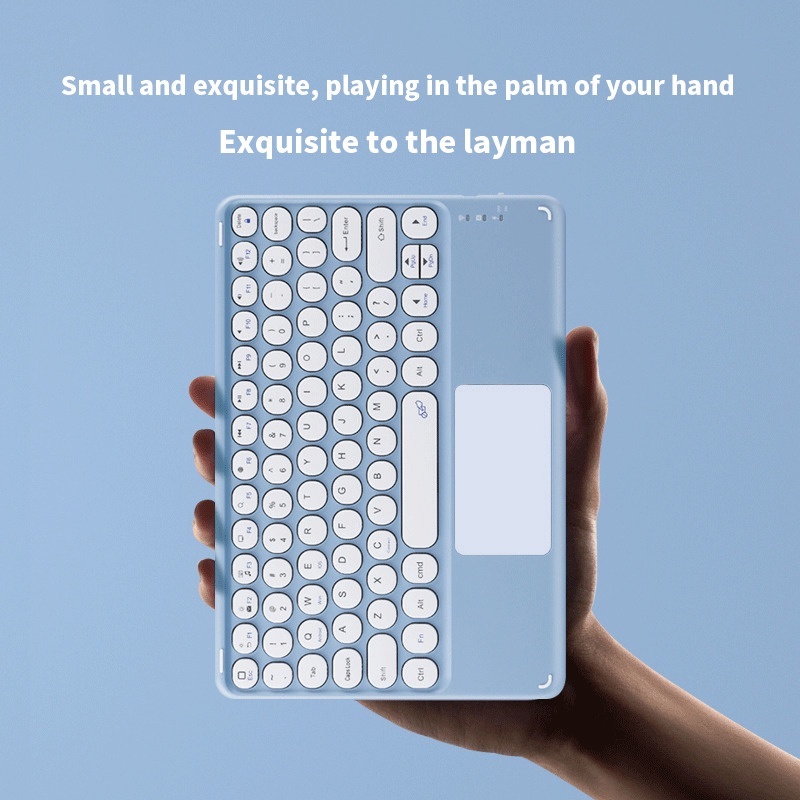 Bluetooth keyboard universal iPad Pro tablet with touch smart control ...