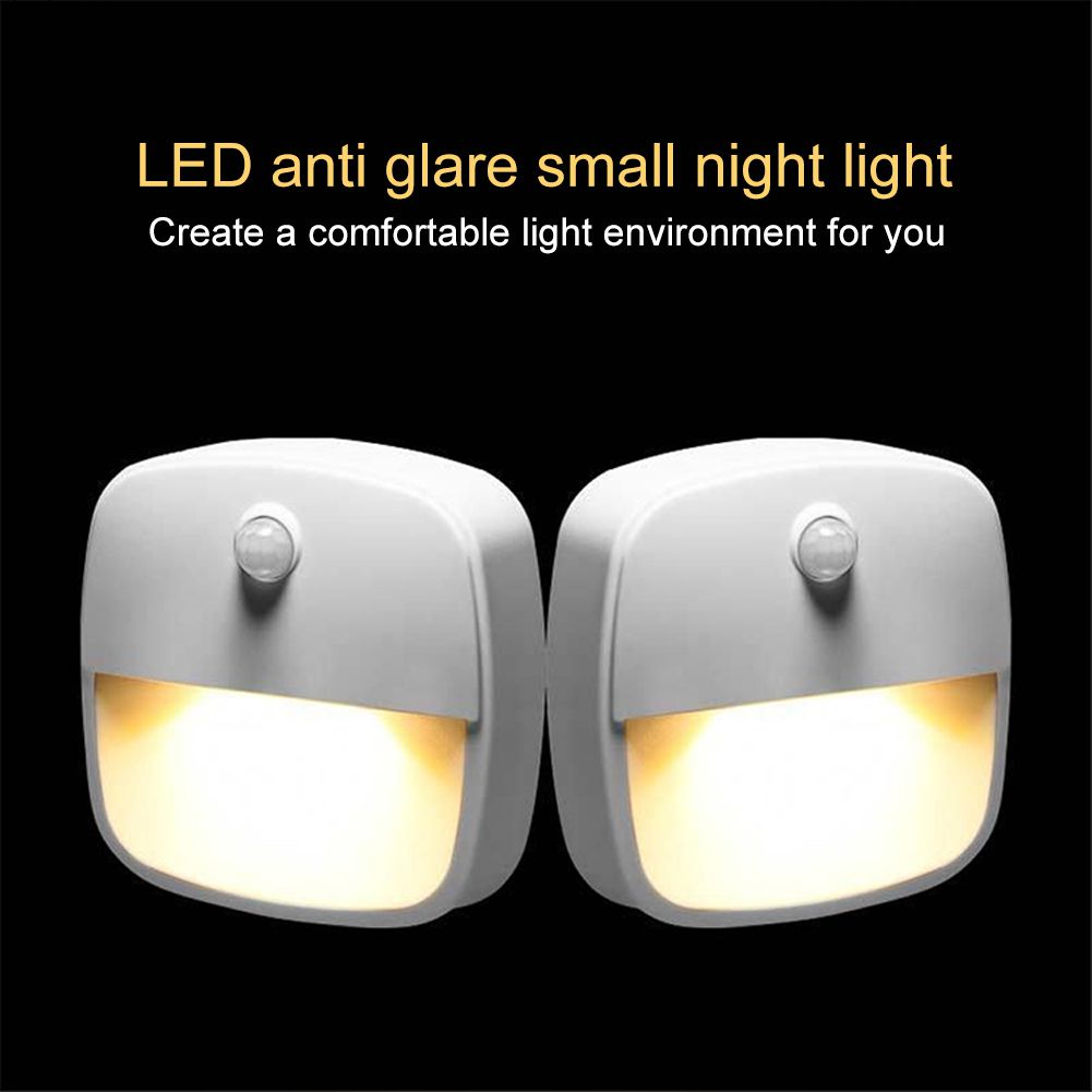 Led Motion Sensor Light/wireless Wall Night Lamp/aaa Battery Operated ...