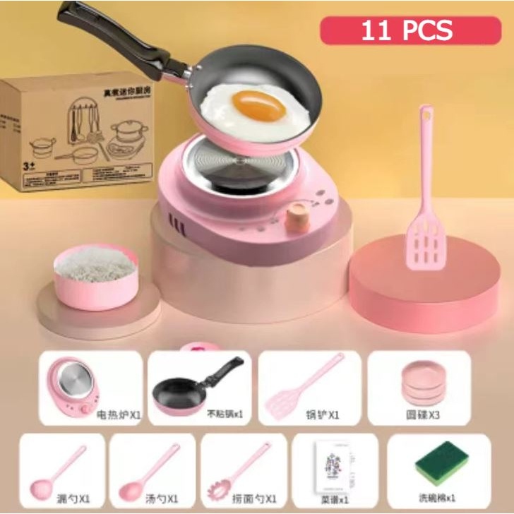 NEW - Real Cook Kitchen Set Kids RealCook Pretend Play Toys Educational ...