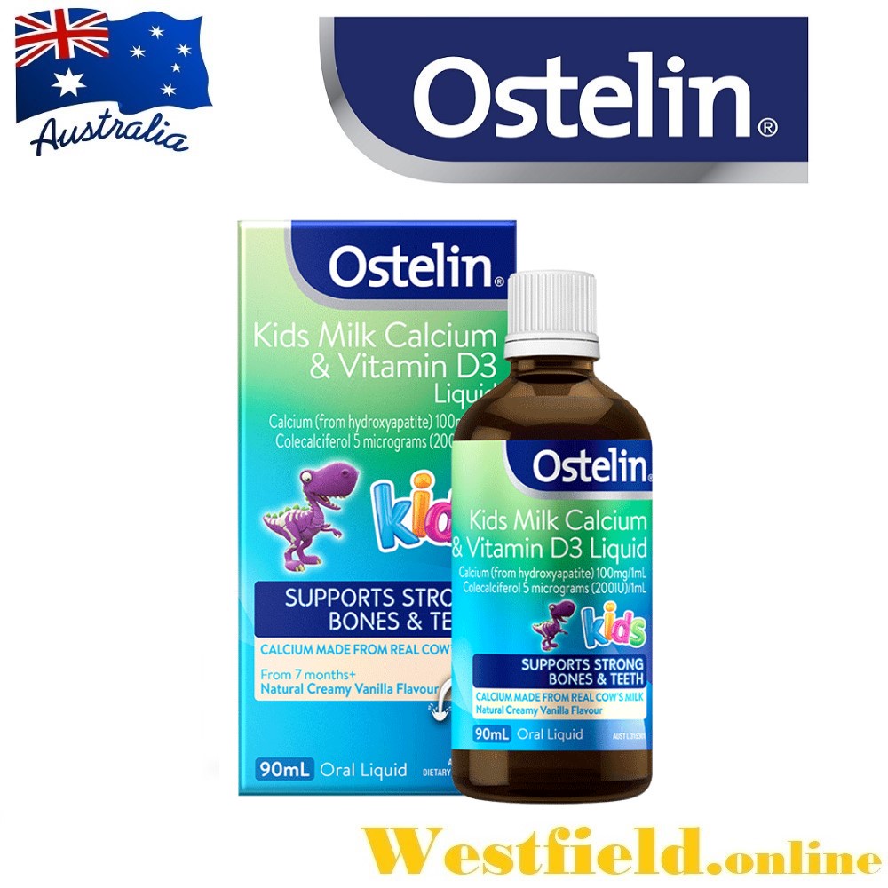 [Australia Import EXP 04/2027] Ostelin Kids Milk Calcium & Vitamin D3 ...