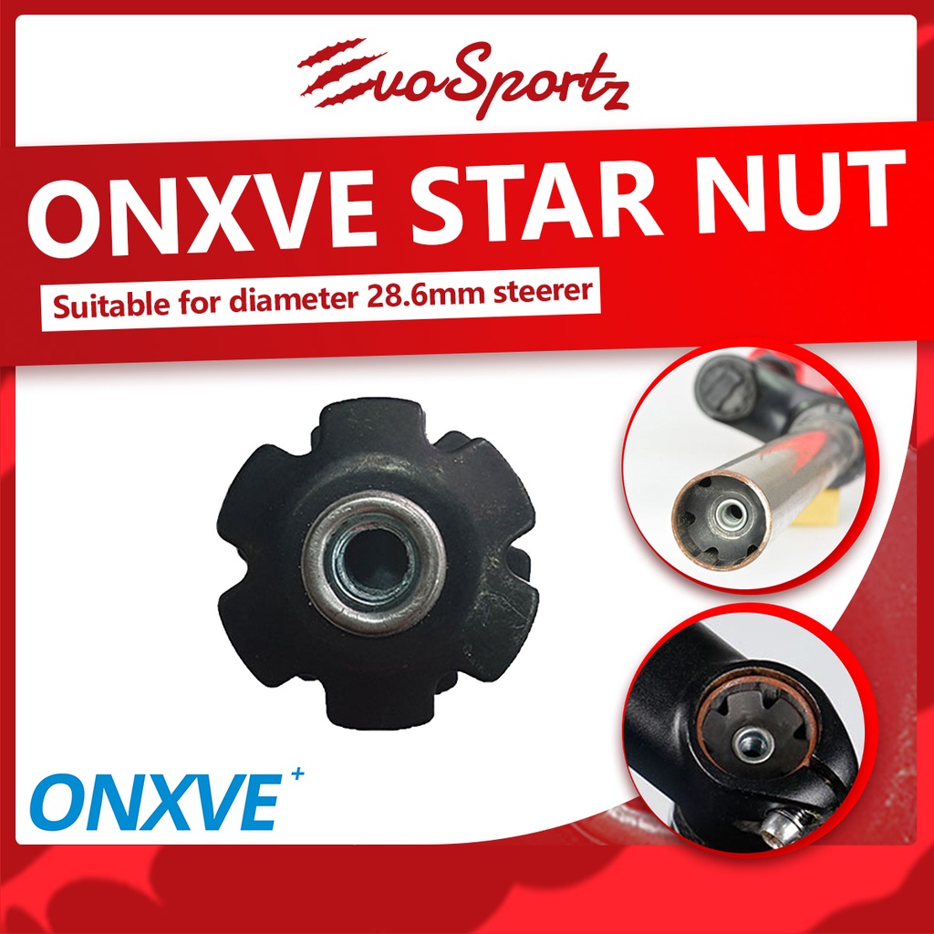 ONXVE Star Nut | Bike Headset Star Nut | Shopee Singapore