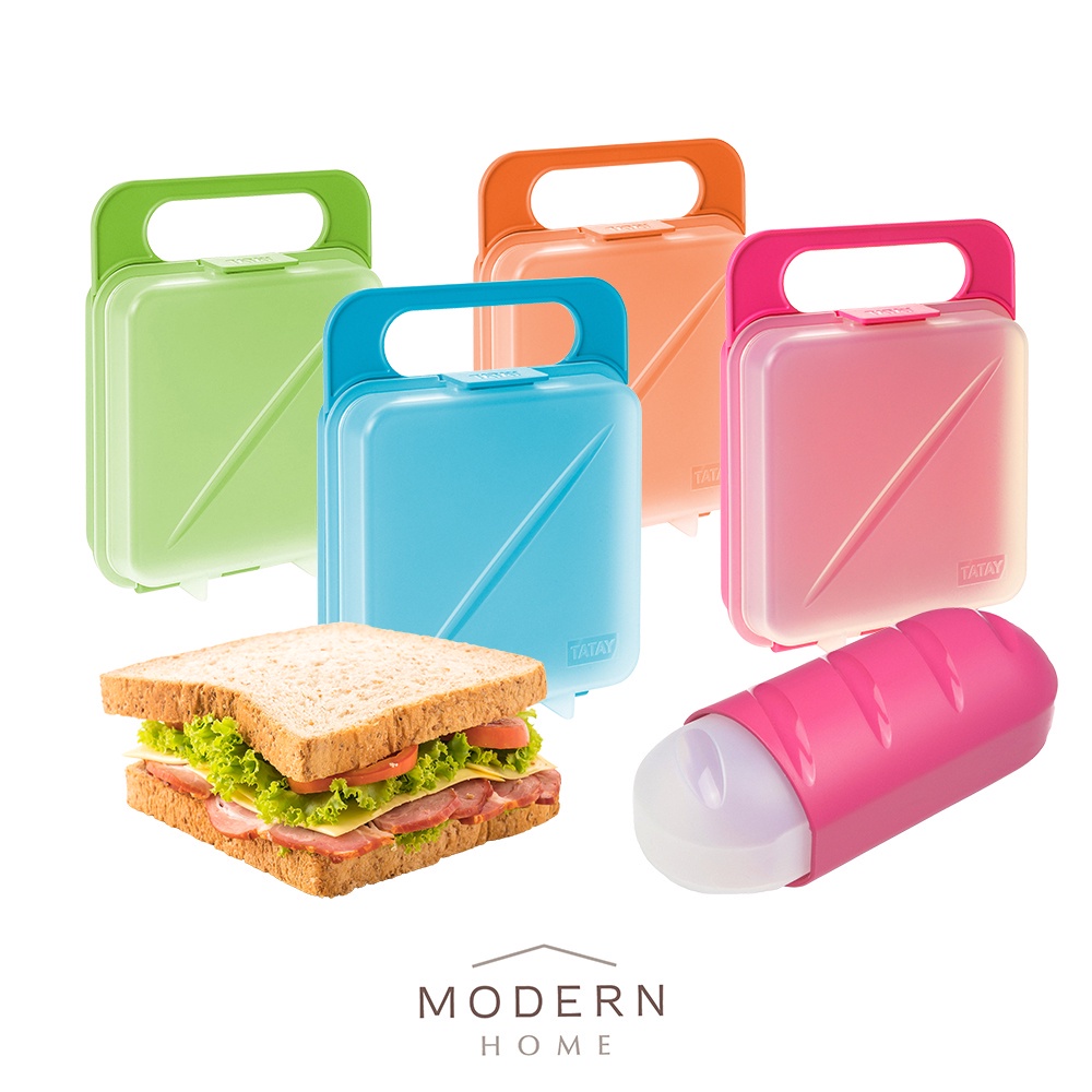 TATAY Sandwich Lunch Box / Bread / Sub Sandwich / Reusable Food ...