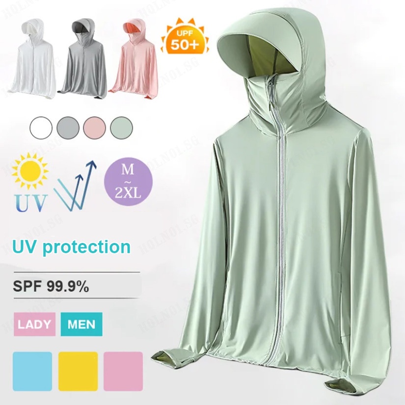 💕SG STOCK💕Sun UV Protection Quick Dry Jacket Clothing Proof Skin Coats ...