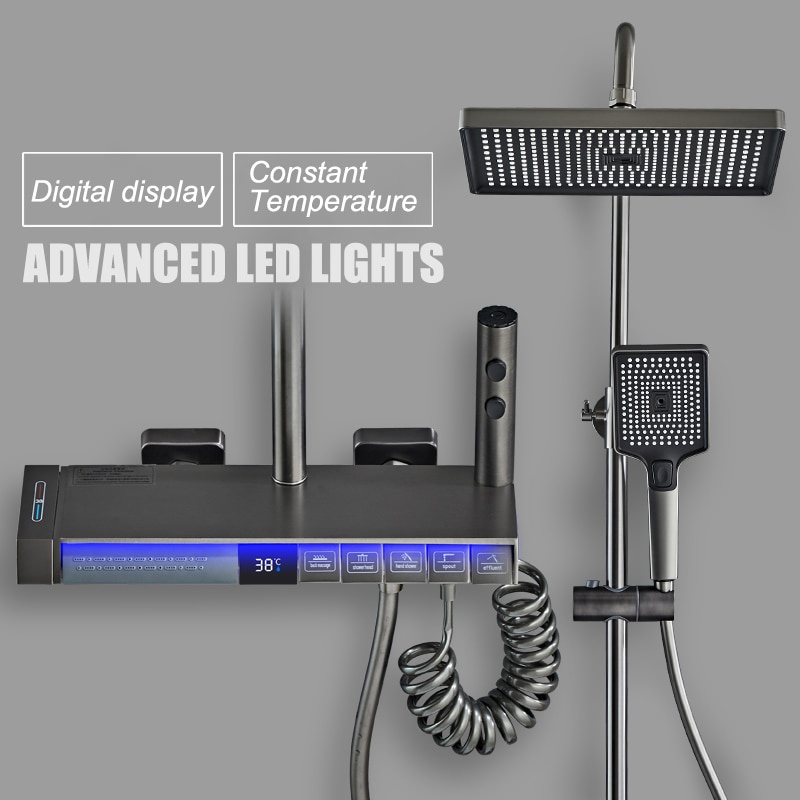 Modern Bath Shower System Set Shower Head For Bathroom Smart shower ...