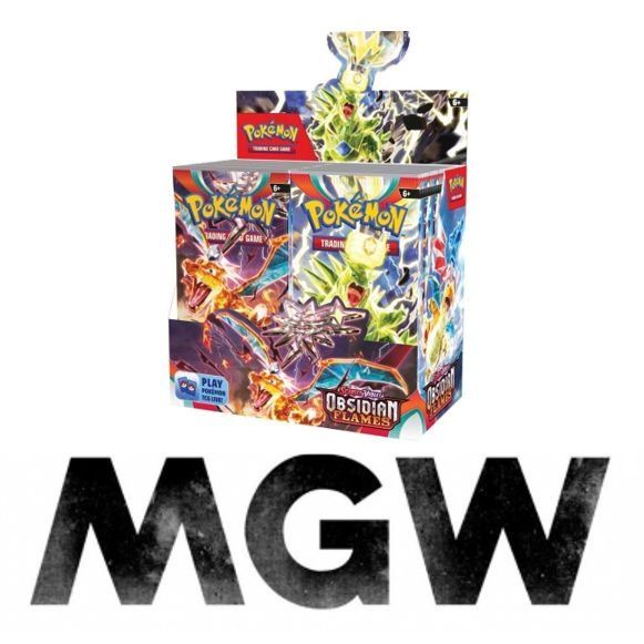 (Ready Stocks) Pokemon TCG SV3 Obsidian Flames Booster Box Brand New ...