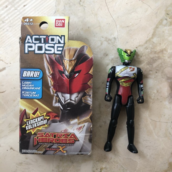 Satria Bima-X Action Pose - Bima-X Earth Mode Figure TK27 | Shopee ...