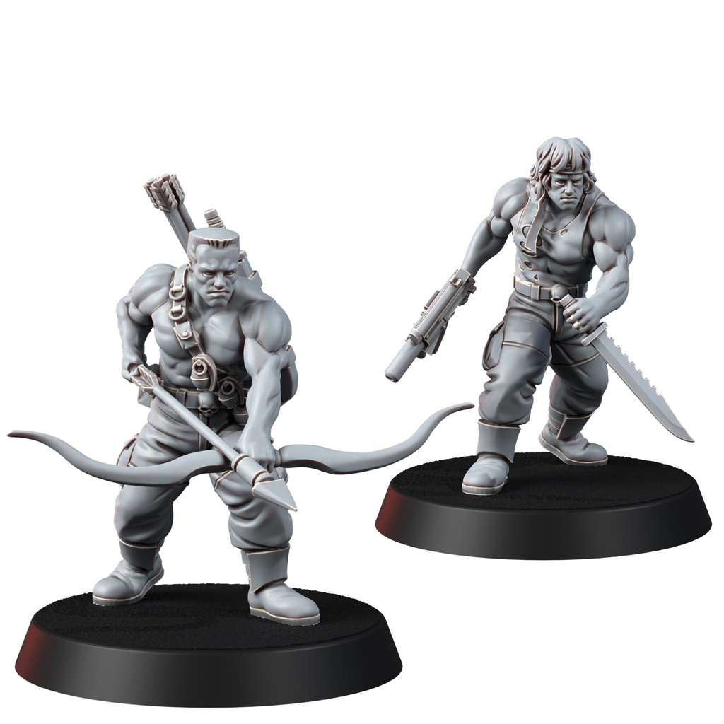 Wargame Exclusive SPACENAM HEROES DUKE ZORBO Garage Kit Gray Resin ...