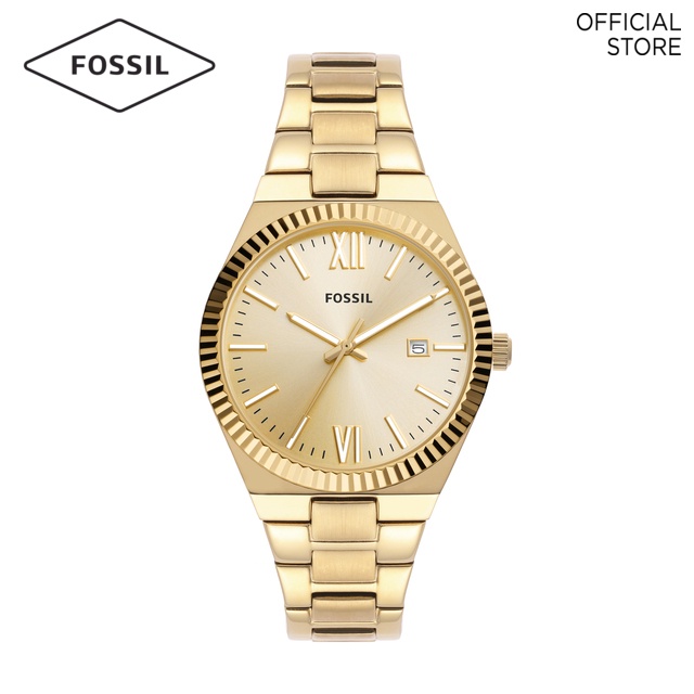 Fossil Women's Scarlette Analog Watches ( ES5299 ) - Quartz, Gold Case ...