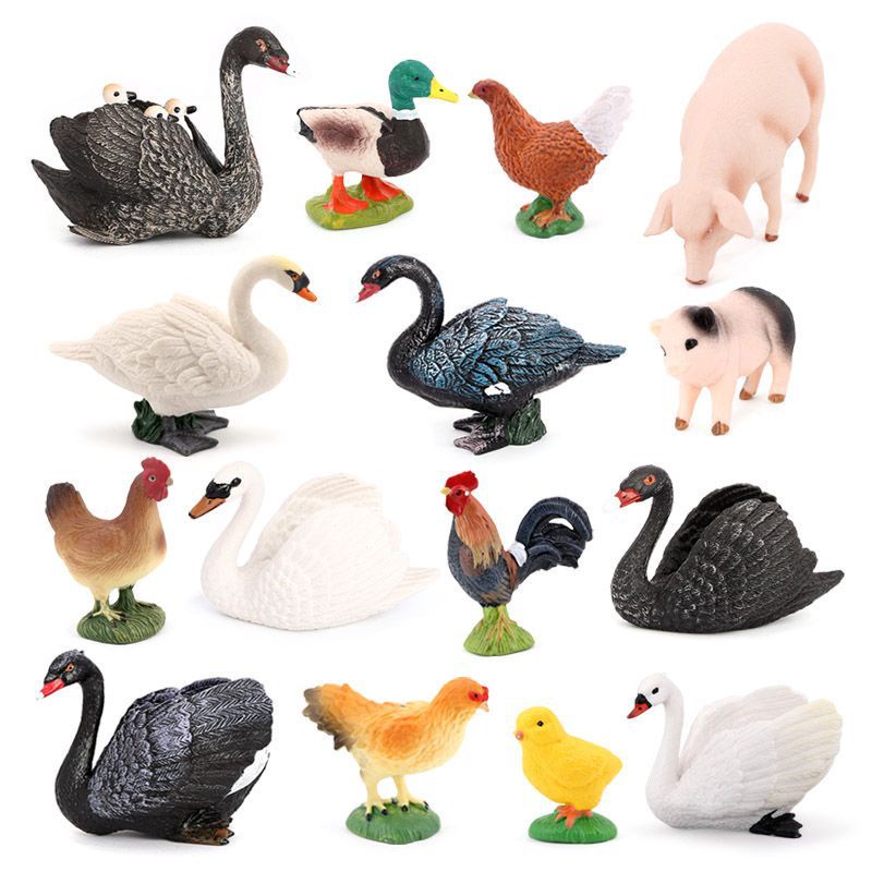 GOROCK Animal World Simulation Farm Poultry Animal model Chicken Fowl ...