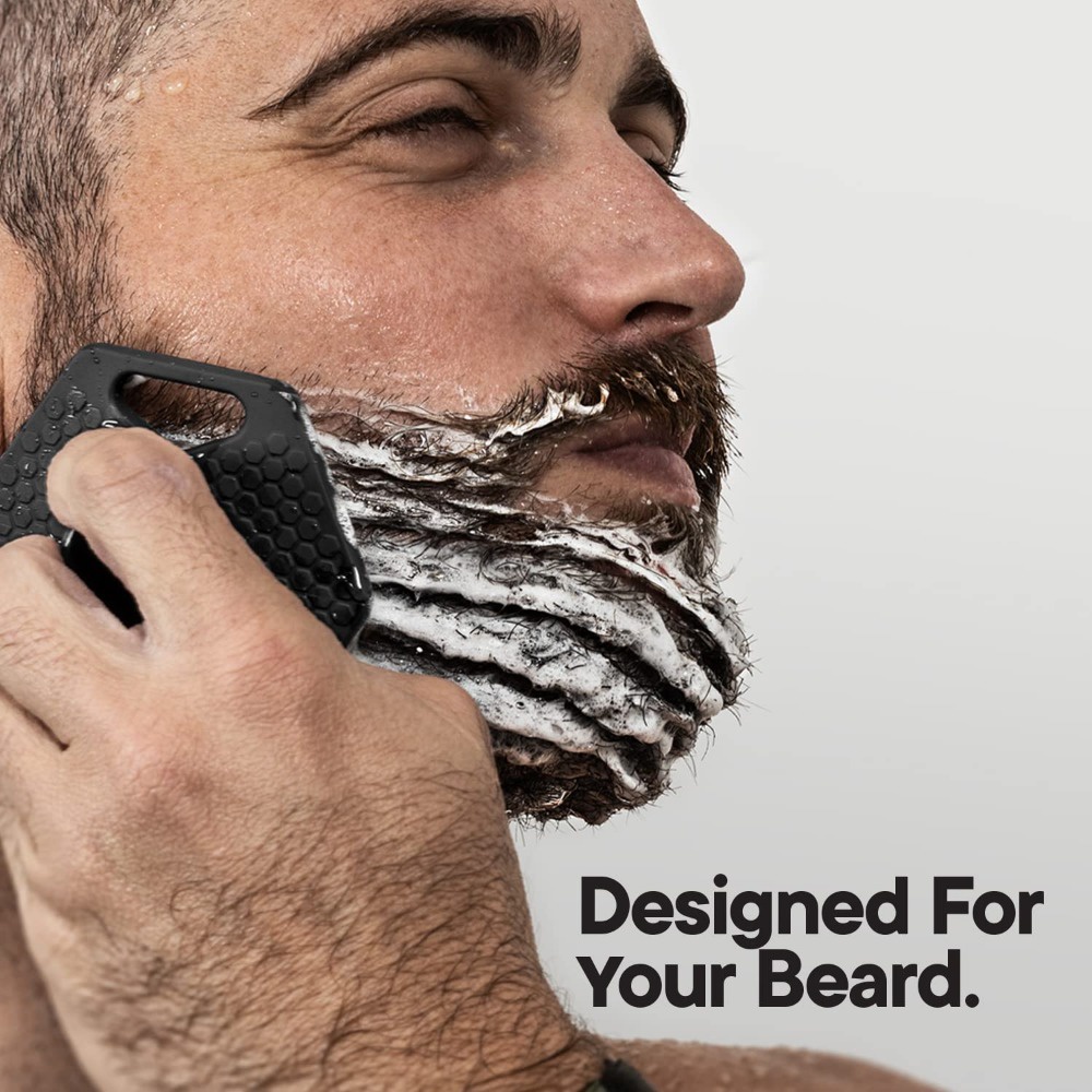[Choice] Silicone Beard Scrubber & Facial Hair Exfoliator - Deep Clean ...