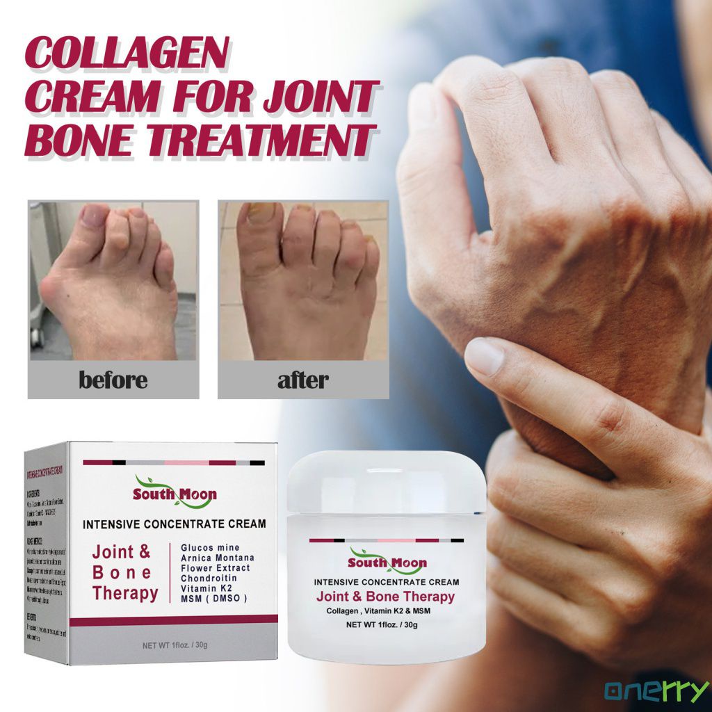 South Moon Joint Bone Collagen Therapy Cream Relieve Joint Knee Muscle ...