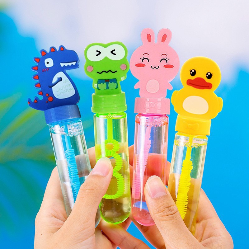 SG Seller Cute Bubble Stick Mini Animal Bubble Wand Toy Goodie Bag for ...