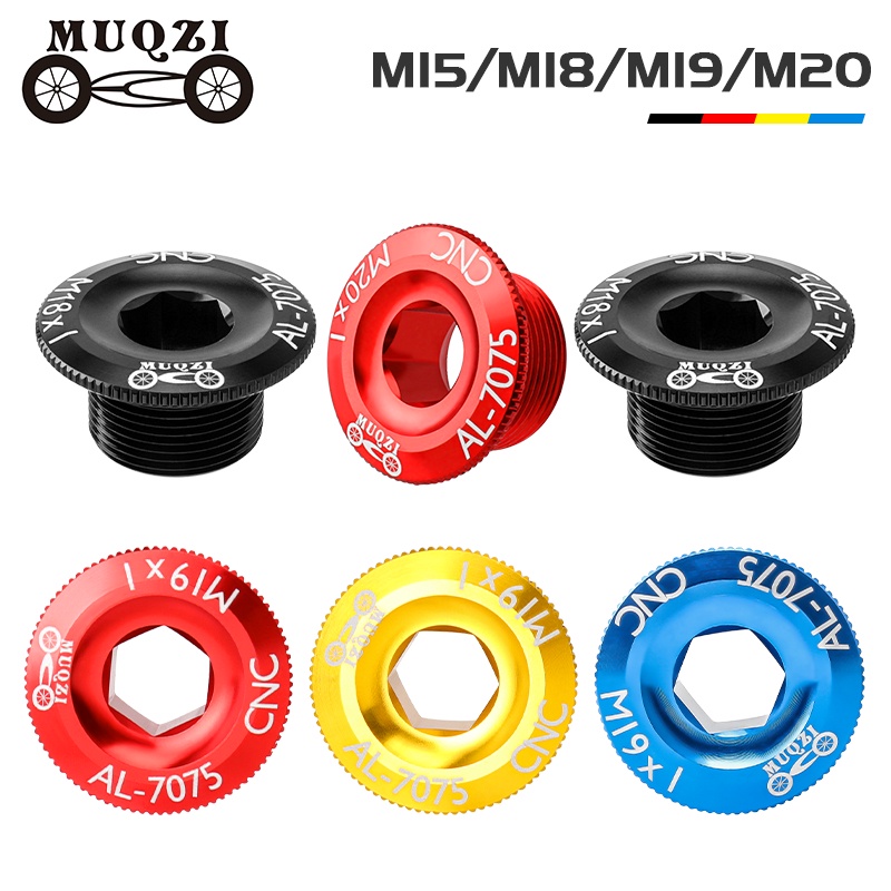 MTB Bike M15 M18 M19 M20 Cranks Screw CNC 7075 Aluminum Alloy Crankset ...