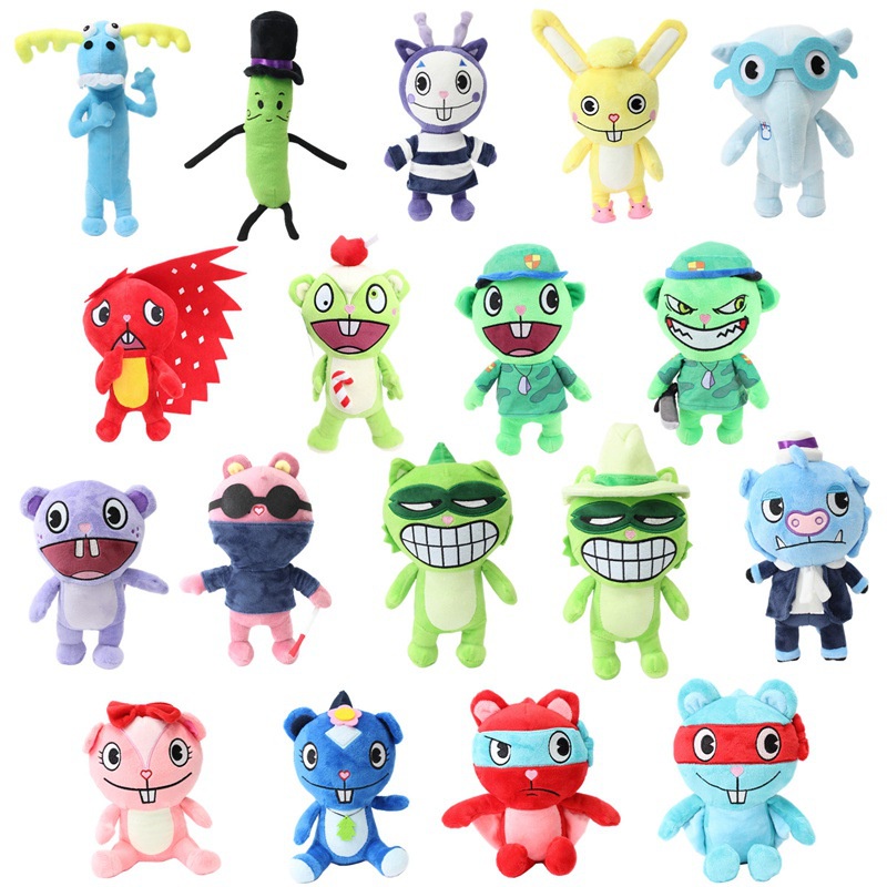 Happy Tree Friends Plushie Toys Dolls Animation Surrounding Dolls Htf ...