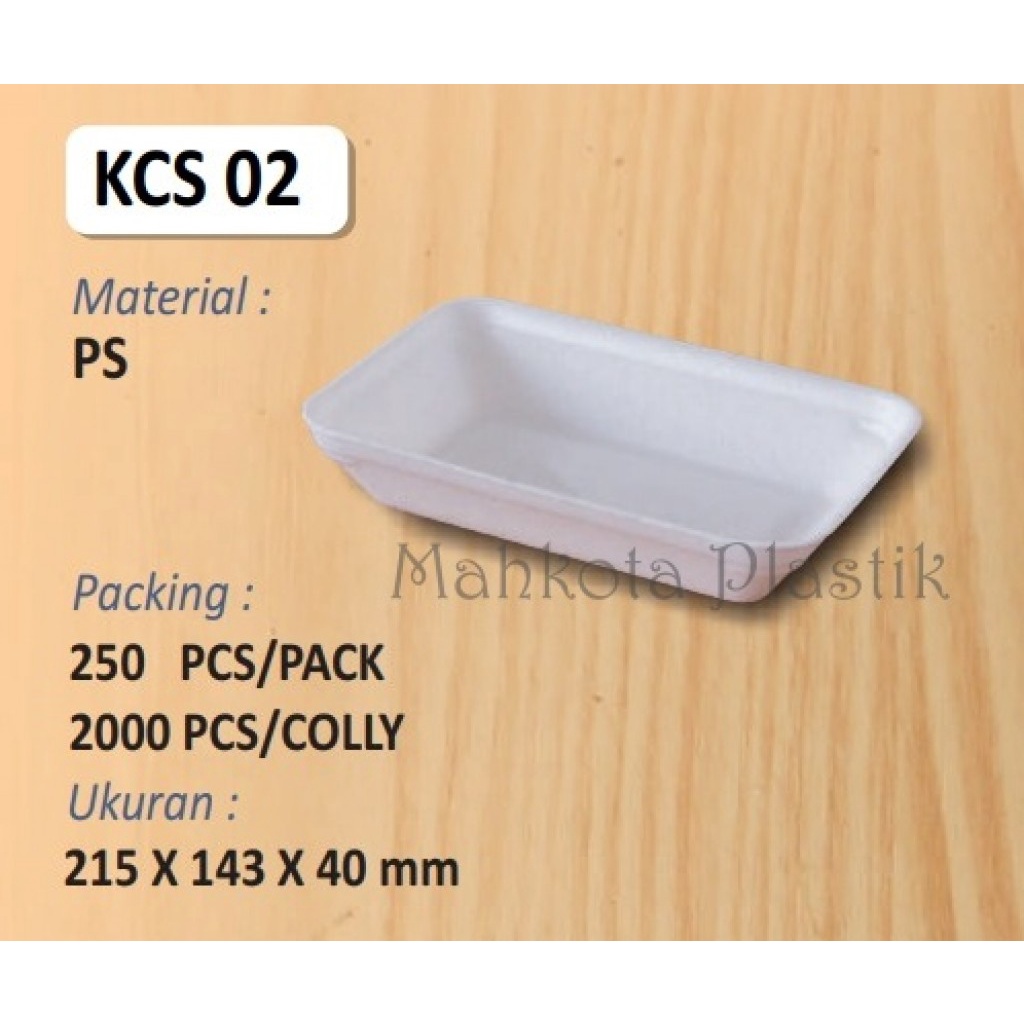 Styrofoam Tray Cork KCS02 contains 50 pcs | Shopee Singapore